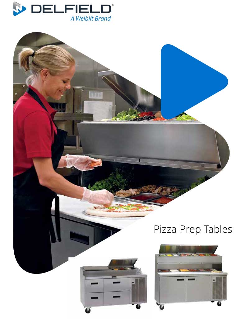Delfield Pizza Prep Tables - Performance Reps Northwest
